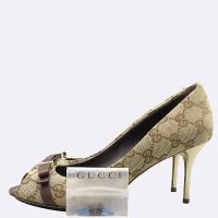 구찌GG 자가드 리본 오픈토구두- 중고명품 고이비토